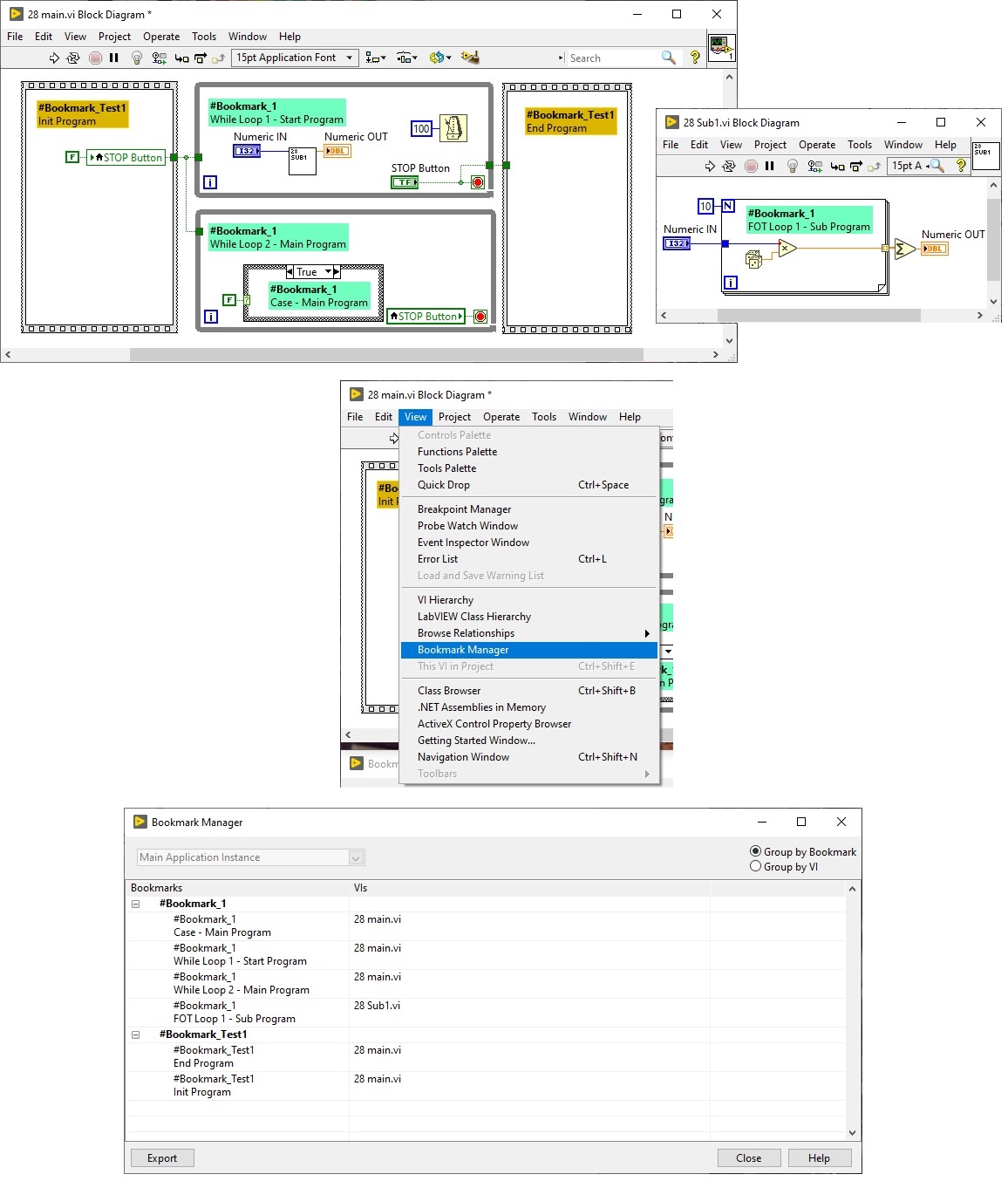Labview Tip 28 Bookmarks Edupez Tips 