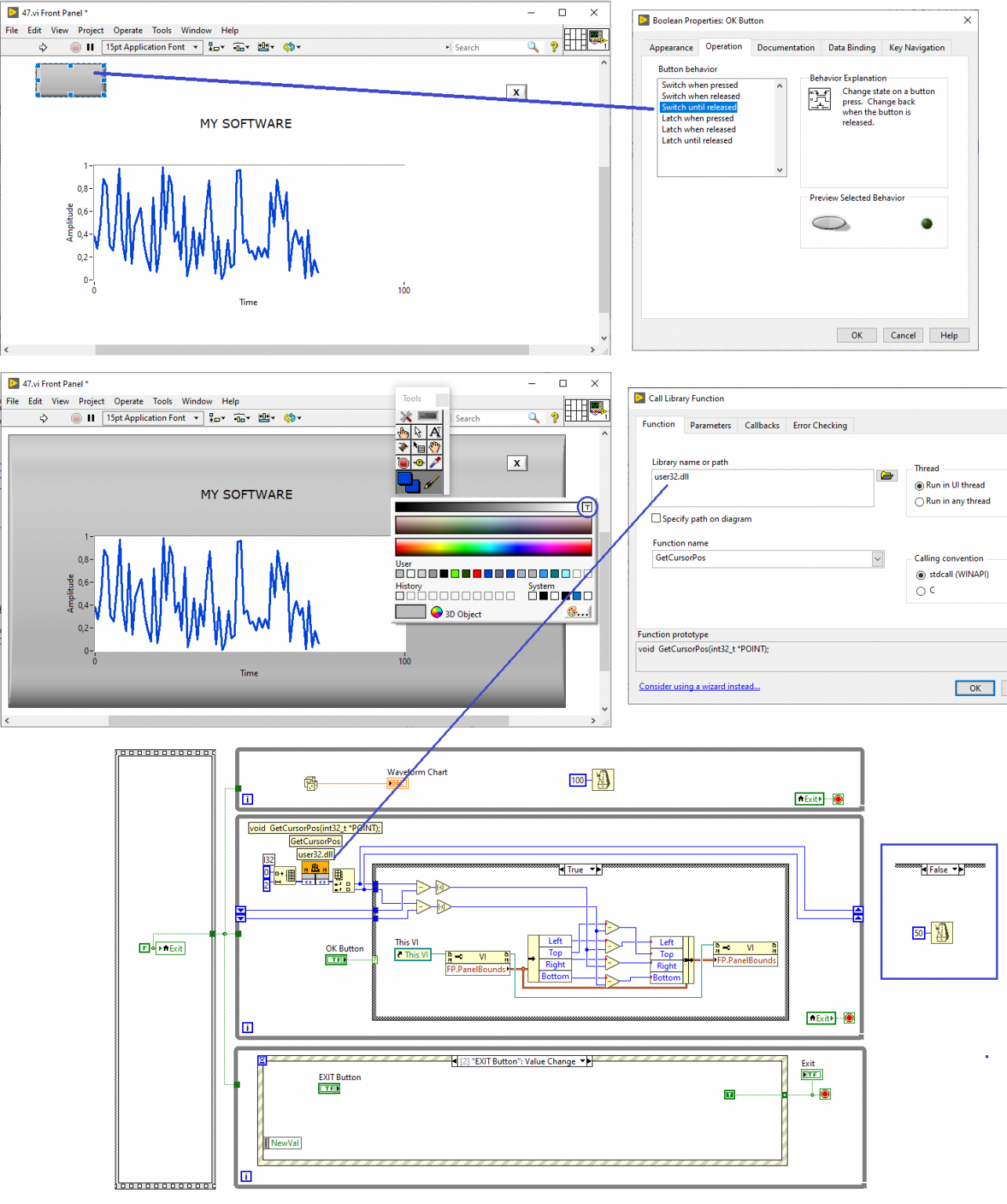 LABVIEW – Tip #47 – Move untitled vi window – Edupez Tips